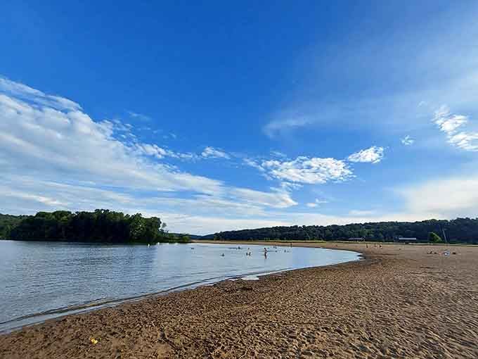 When the water's this inviting and the sand's this real, who needs a plane ticket to paradise?