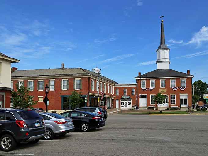 Somerset's town square looks like it was designed by someone who actually understood what "community" means.