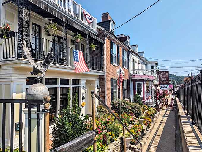 Flower-lined sidewalks and architectural gems make every stroll feel like a scene from your favorite movie.