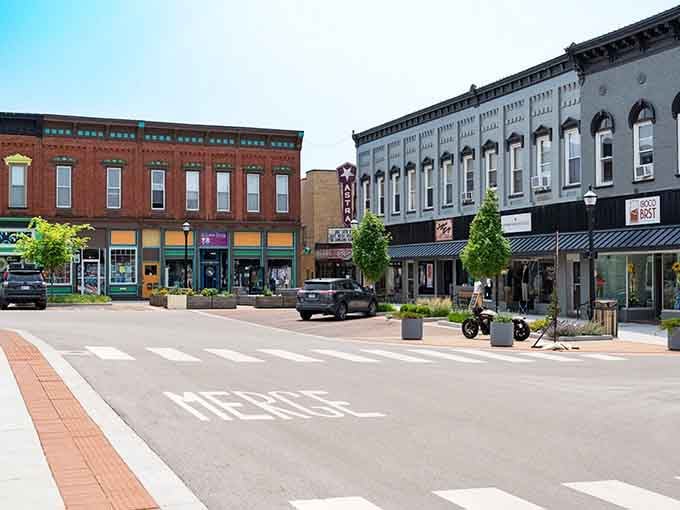 Downtown Jasper looks like someone airlifted a Bavarian village and gently set it down in southern Indiana.