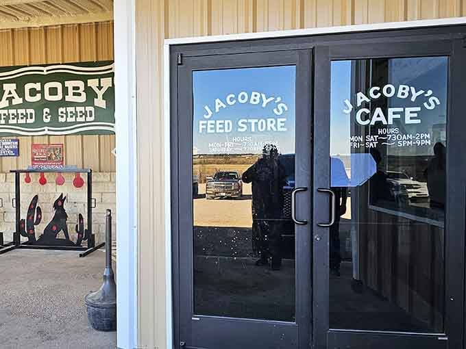 Those front doors are the gateway to some of the best beef you'll find anywhere in Central Texas, period.