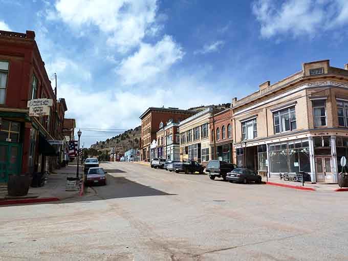 This main street looks like it wandered straight out of 1895 and decided to stay awhile.