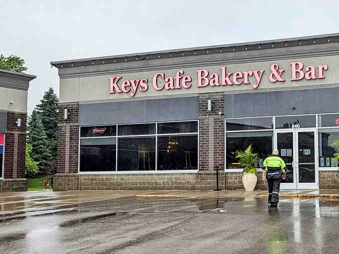 Keys Cafe Bakery & Bar stands ready to welcome soup lovers on even the rainiest Wisconsin days.