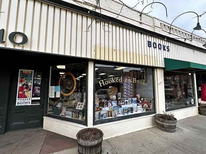 That unassuming storefront hides 250,000 reasons to cancel your afternoon plans and disappear into literary bliss.