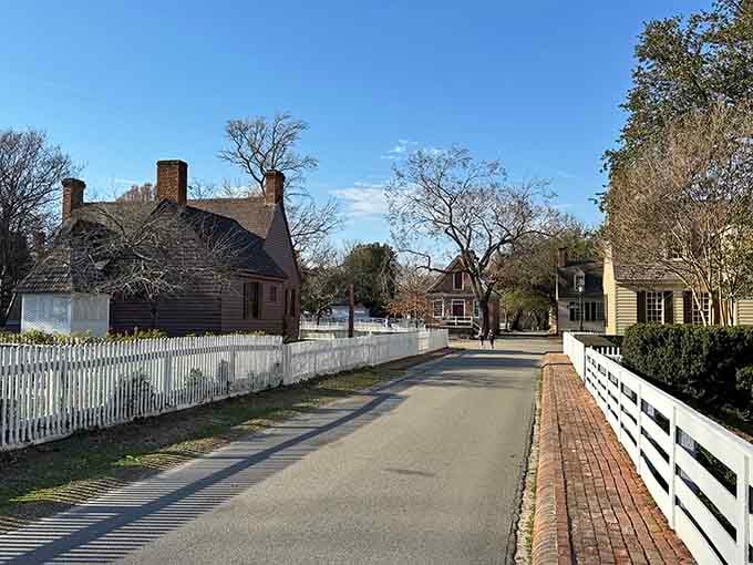 Those white picket fences and colonial homes create a streetscape so perfect, even your HOA would approve wholeheartedly.
