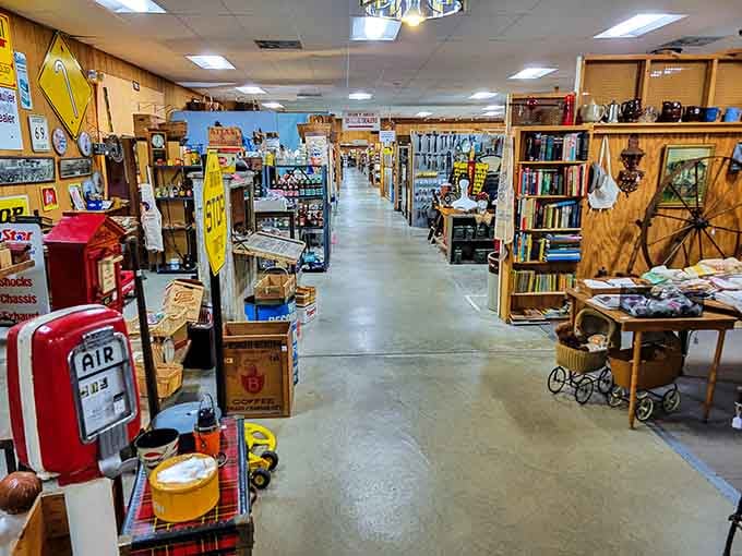 Those aisles stretch so far into the distance, you might want to pack a lunch for the journey.