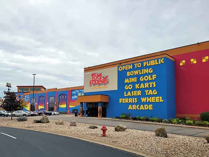 That colorful exterior isn't just eye-catching &ndash; it's basically a beacon calling you to abandon all adult responsibilities.