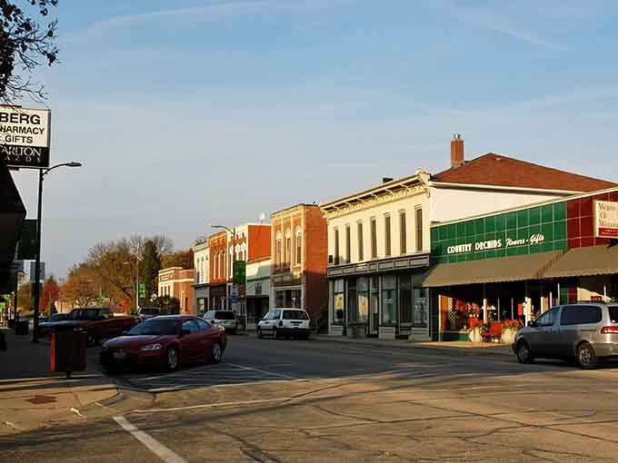 Classic Midwestern architecture meets small-town charm on Fourth Street, where history isn't just preserved, it's lived in daily.