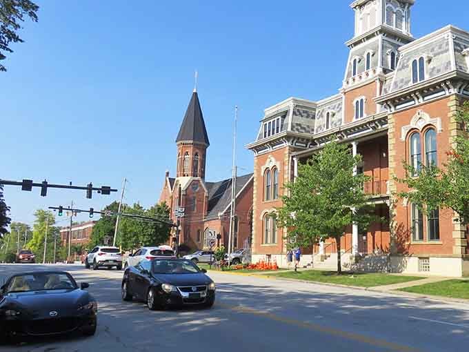 That courthouse tower has been watching over Medina's town square longer than most of us have been alive.