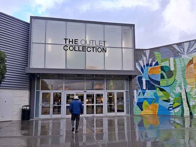Rain or shine, those doors open to a shopping paradise that'll make your credit card actually happy.