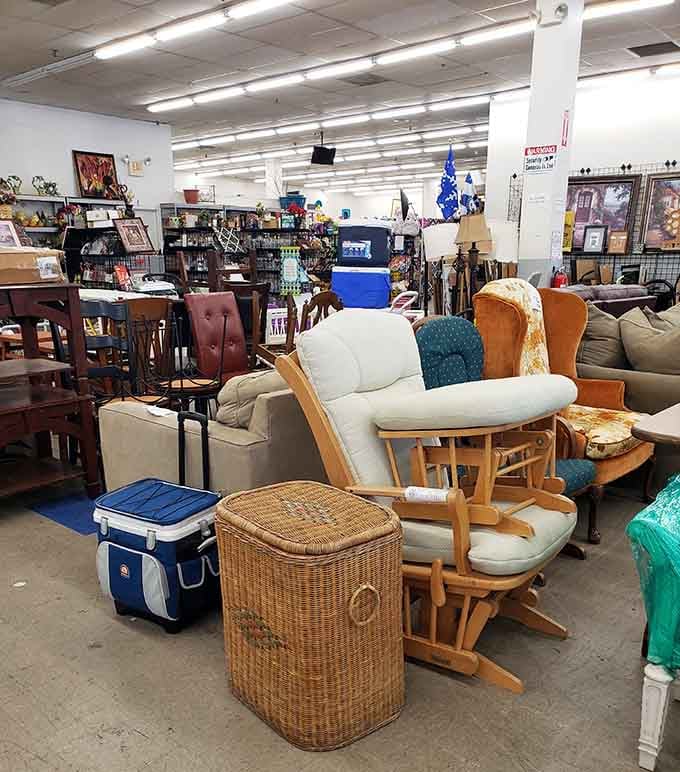Welcome to treasure-hunting paradise, where one person's "I'm done with this" becomes your "I can't believe I found this!"