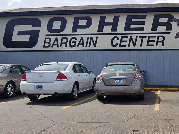 That bold signage doesn't whisper its promises, it shouts them across the parking lot with unabashed confidence.