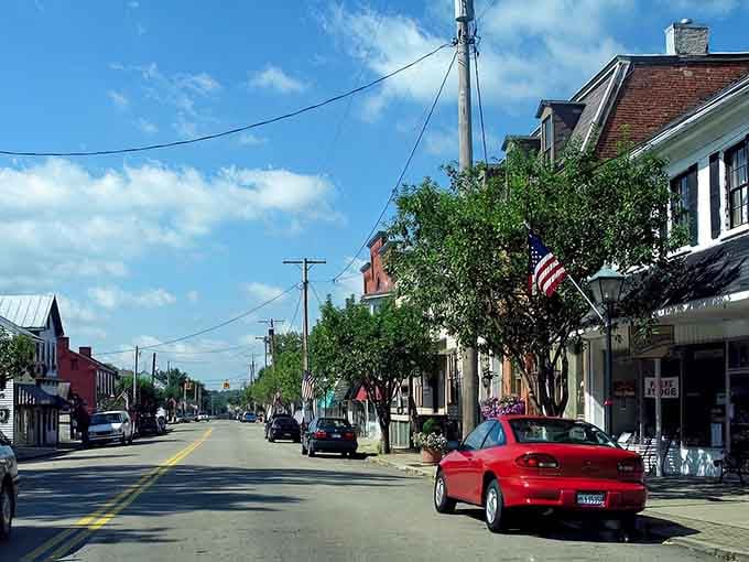Main Street Waynesville looks like a movie set, except everything here is wonderfully real and full of treasures.