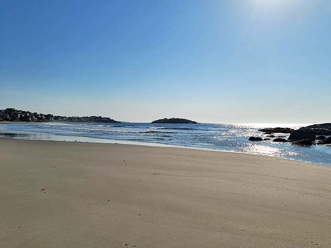 This pristine stretch of sand proves that heaven isn't always in the clouds, sometimes it's at sea level.