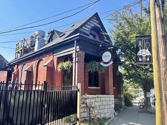 This converted church in Louisville's Highlands neighborhood now serves a different kind of communion: burgers and Belgian beer.