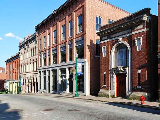 Downtown Norwich looks like a movie set where they filmed every small-town America scene you've ever loved.