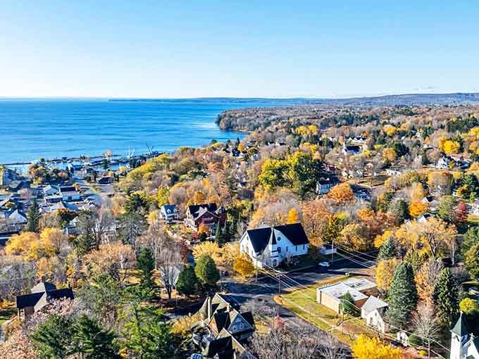 When the leaves turn and Lake Superior sparkles beyond, you'll understand why people plan their entire year around visiting this view.