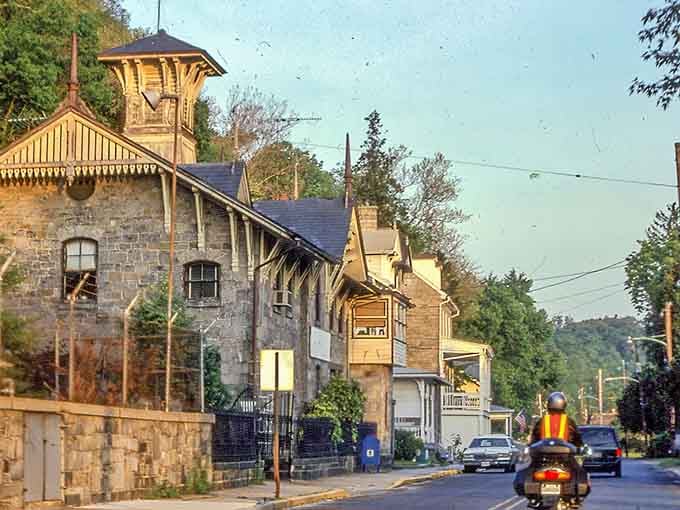 Victorian architecture climbs hillsides like it's auditioning for a period drama set in coastal New England.