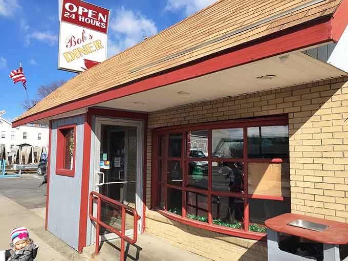 That "OPEN 24 HOURS" sign isn't just decoration&mdash;it's a promise to your stomach at any ungodly hour.