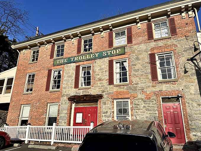 That historic brick facade isn't just for show, it's your first clue that something special awaits inside.