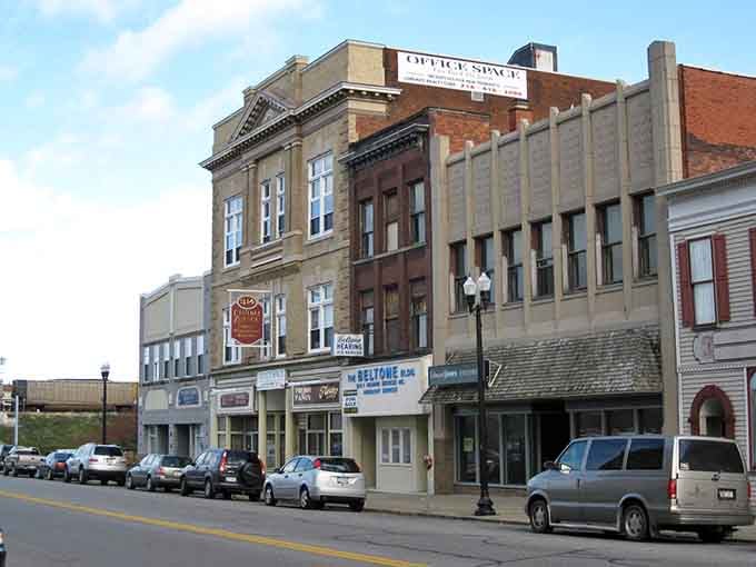 Historic storefronts that have seen generations come and go, still standing proud along Central Avenue's charming blocks.