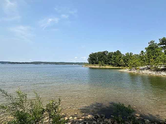 Monroe Lake stretches out like Indiana's answer to the Caribbean, minus the overpriced pi&ntilde;a coladas and timeshare pitches.