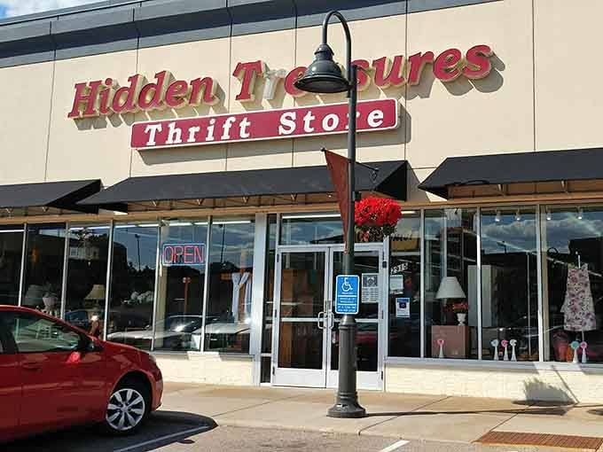 The "OPEN" sign is lit, the doors are welcoming, and your wallet is about to thank you profusely.