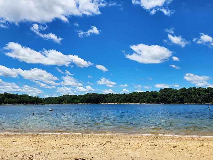 Sand, water, and sky converge in Kentucky's best-kept secret for fooling your geography teacher.