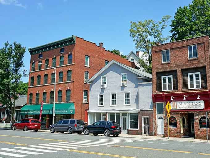 Main Street Winsted looks like it stepped out of a time capsule and decided to stay awhile.