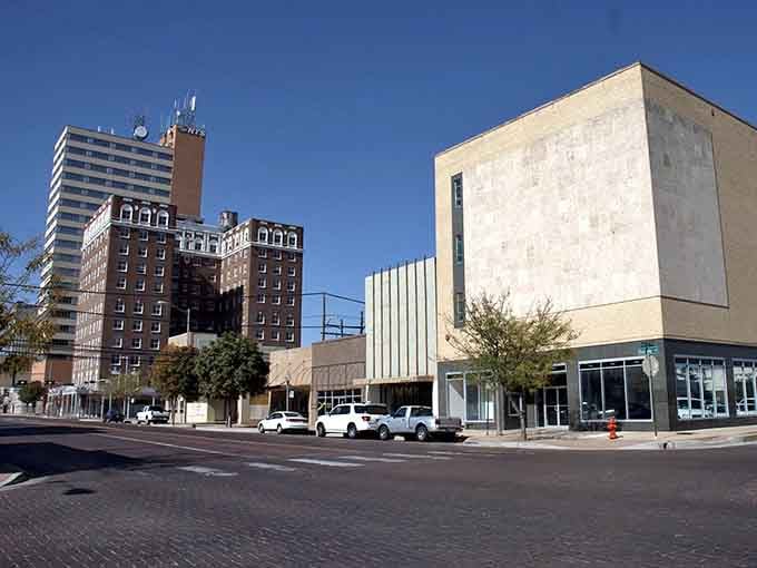Downtown Lubbock blends historic brick charm with modern energy, proving West Texas cities have serious architectural personality.