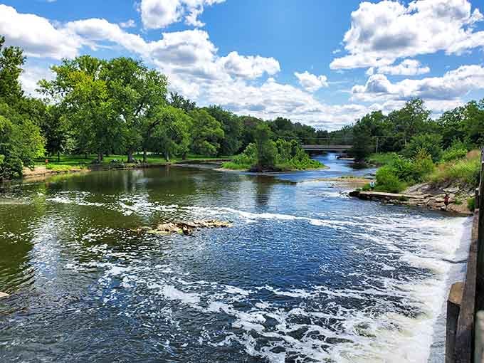 Where three waterways meet, nature puts on a show that rivals any highway interchange, minus the road rage.