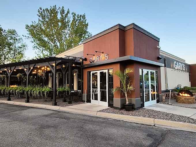 That unassuming exterior hides some of Minnesota's finest walleye, proving you can't judge a supper club by its cover.