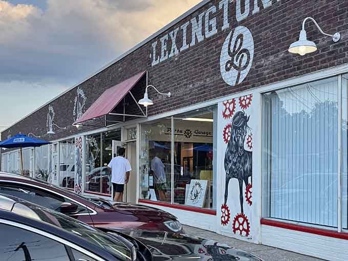 From the outside, you'd never guess this former garage now serves some of Kentucky's finest pasta dishes.