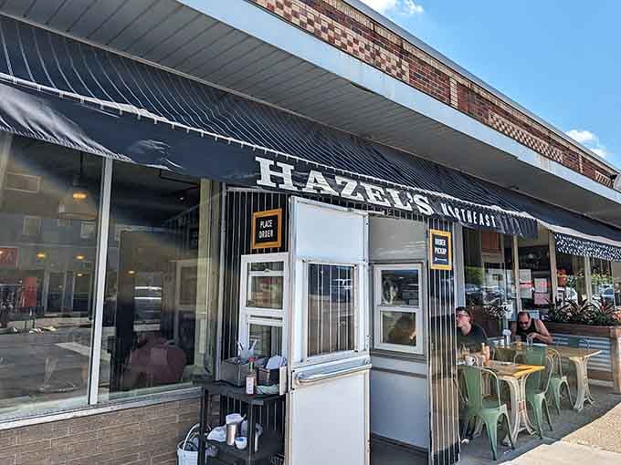 That classic sign and charming storefront promise something special, and trust me, it delivers beyond your wildest breakfast dreams.
