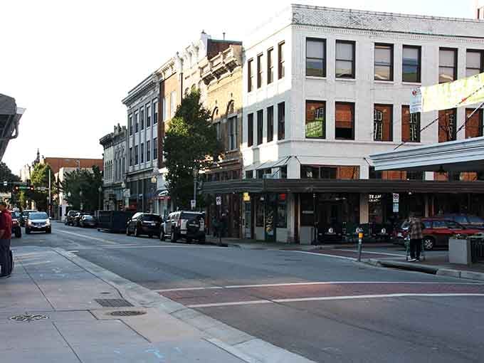 Downtown Roanoke's historic brick buildings prove that charm and affordability can actually coexist in perfect harmony.
