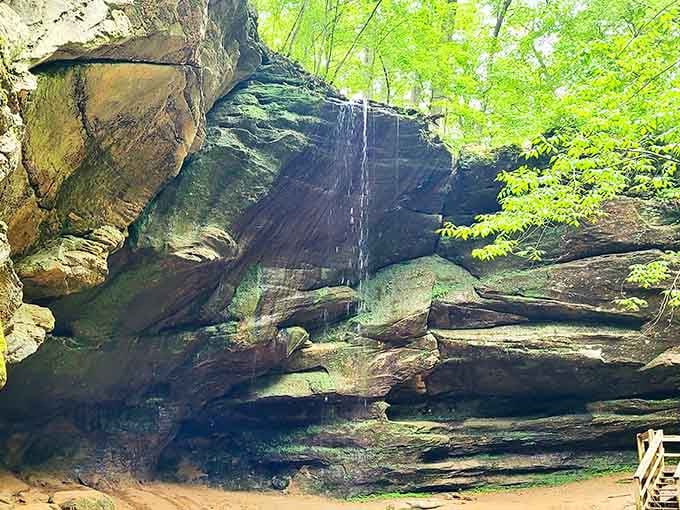 Nature's architecture at its finest, where ancient rock layers tell stories older than your family tree.