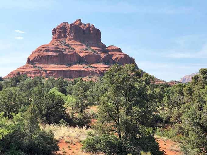 The summit welcomes hikers with open skies and views that stretch farther than your weekend plans ever could.