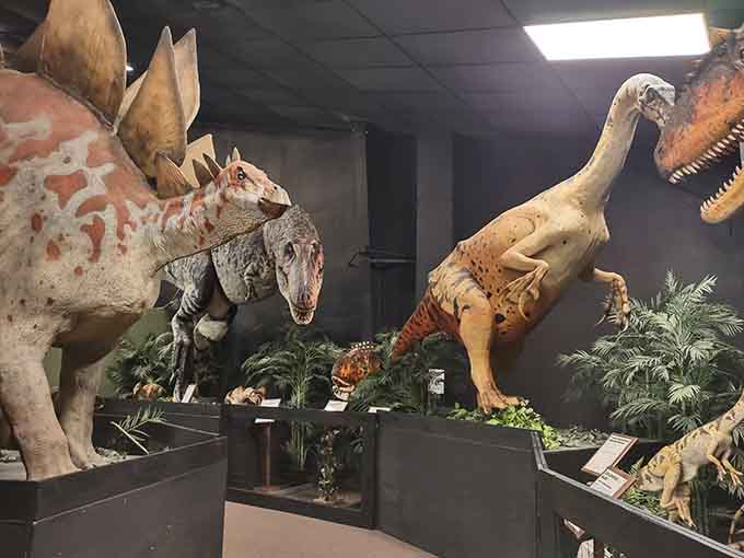 Step into a prehistoric world and marvel at life-sized dinosaurs that bring ancient history to life in an incredible way.