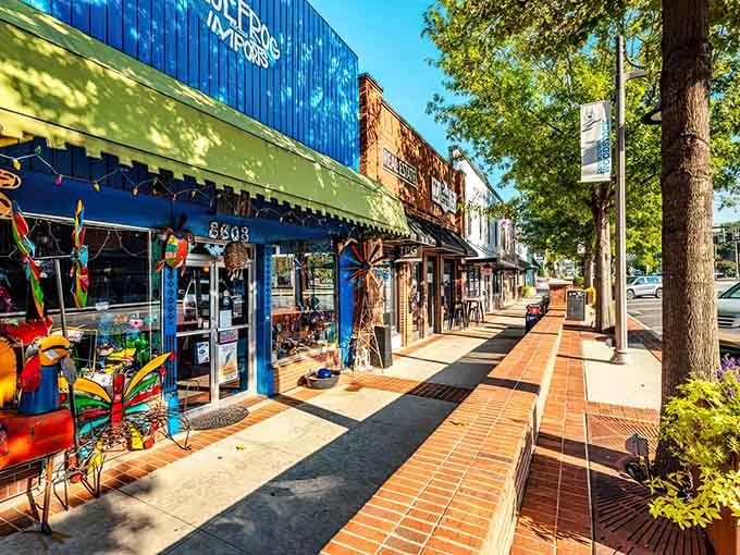 Those colorful storefronts aren't just pretty&mdash;they're your invitation to slow down and actually enjoy shopping again.