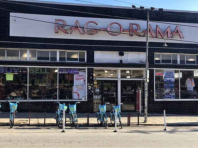 The retro lettering practically whispers "come spend your afternoon here," and honestly, you won't regret listening to it.