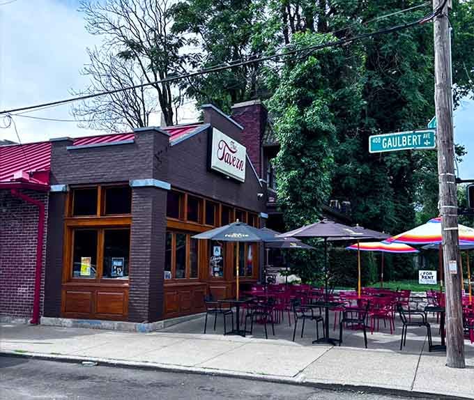 The corner location means you can people-watch while demolishing that sandwich you're about to order inside.