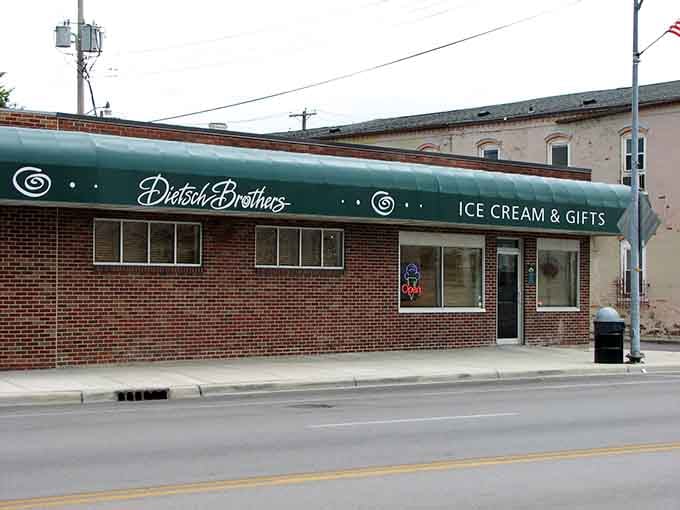 That classic green awning and brick facade signal you've arrived at downtown Findlay's sweetest destination for handcrafted treats.