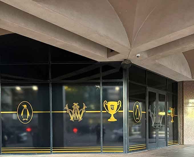 Those golden trophy symbols on the windows aren't just decoration, they're your invitation to something extraordinary hiding in plain sight.