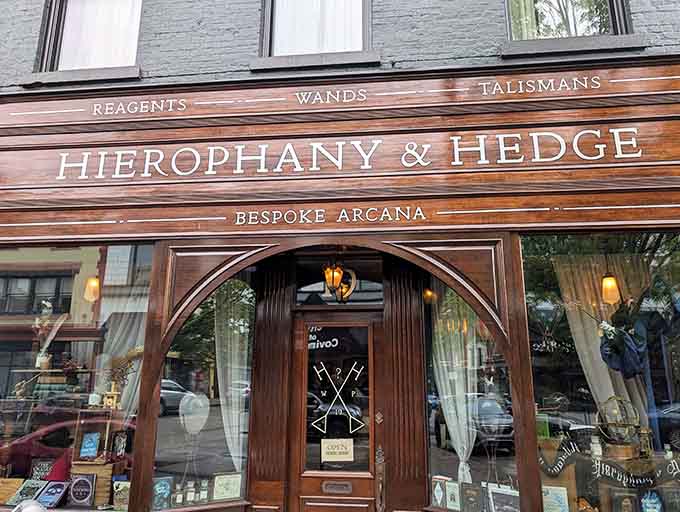 That storefront looks like Diagon Alley decided to set up shop in Kentucky, and honestly, we're here for it.