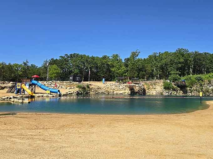 When your local swimming hole could double as a tropical resort, you know you've found something special.