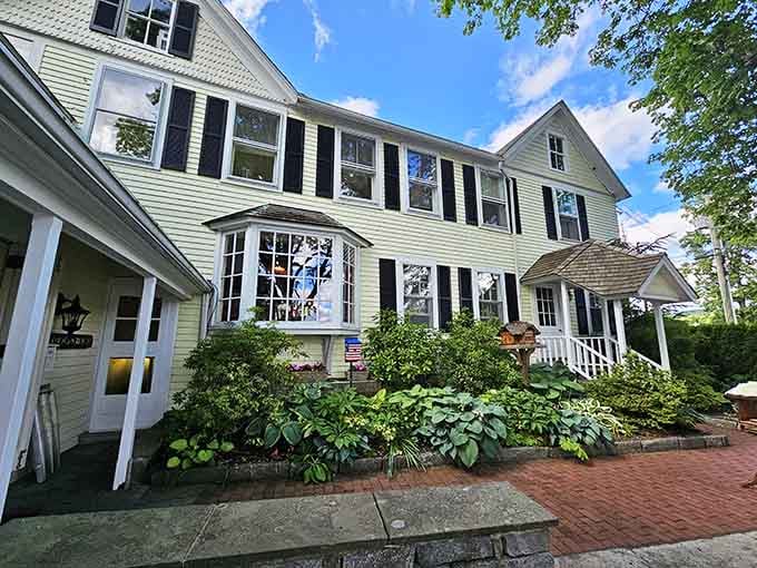 That classic white facade with dark shutters isn't just pretty, it's your gateway to an Austrian adventure without the jet lag.