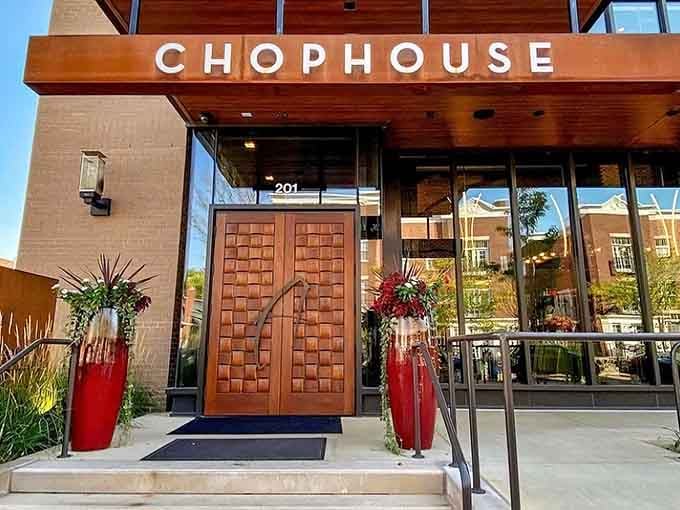 Those wooden doors aren't just an entrance, they're a promise that something extraordinary awaits inside.