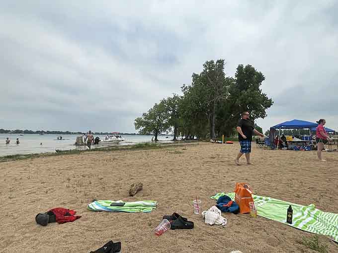 Kids paddle, parents relax, and everyone pretends they're somewhere requiring a passport instead of just I-25 North.