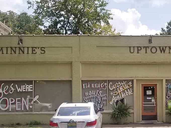 That unassuming storefront hides some of the best soul food you'll find in Columbus, Georgia.