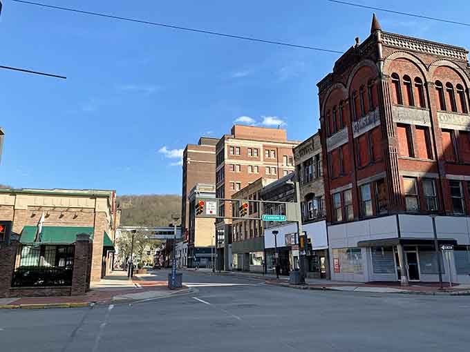 Downtown Johnstown serves up architecture that makes modern strip malls look like they were designed by toddlers with crayons.